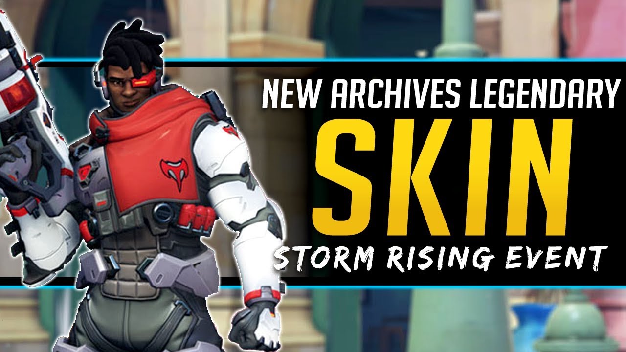 Overwatch NEW Legendary Skin Talon Baptiste - Storm Rising 2019 ...