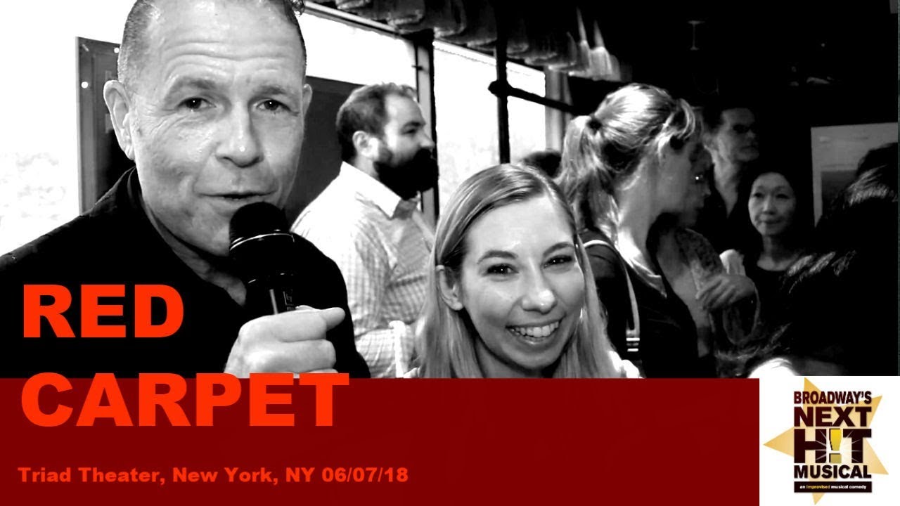 On the Red Carpet on 6/7/18 at The Triad Theater with Greg Triggs of ...