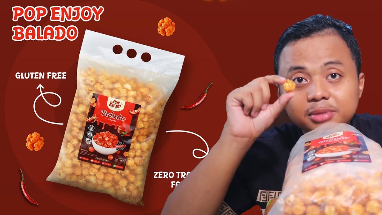 POPCORN RASA BALADO DARI POPENJOY - YouTube