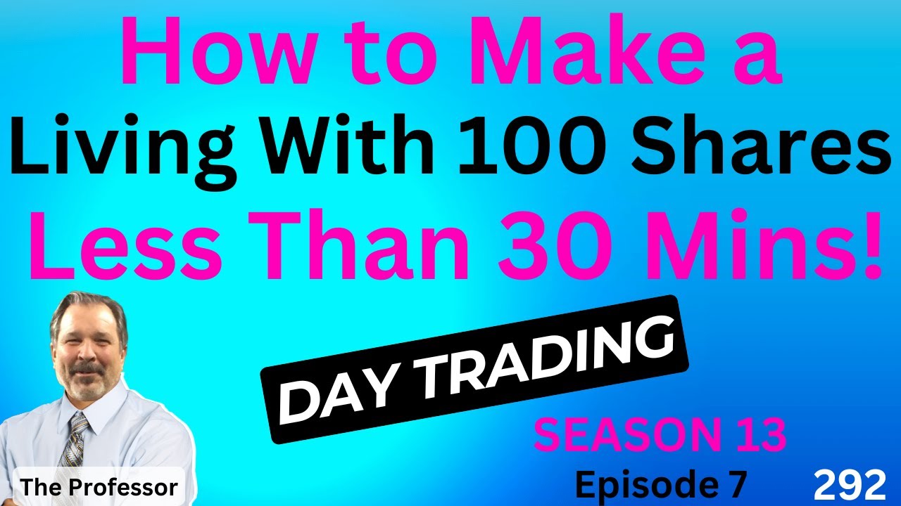 Ep 292: How to Make a Living with 100 Shares in Less Than 30 Mins a Day ...