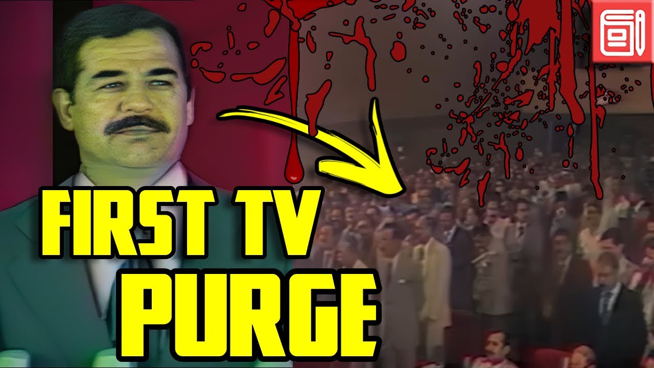 Saddam's Purge On TV - 1979 Al-Khuld Congress | Iraqi History - YouTube