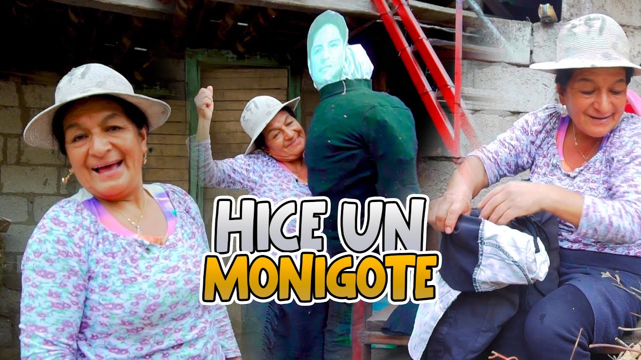 HICE MI PROPIO MONIGOTE CON LA ROPA DE MI HIJO | Señora Marianita - YouTube