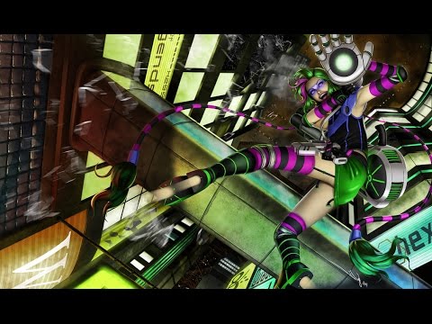 Cyberpunk Jinx - Jinx Custom Skin Spotlight - YouTube