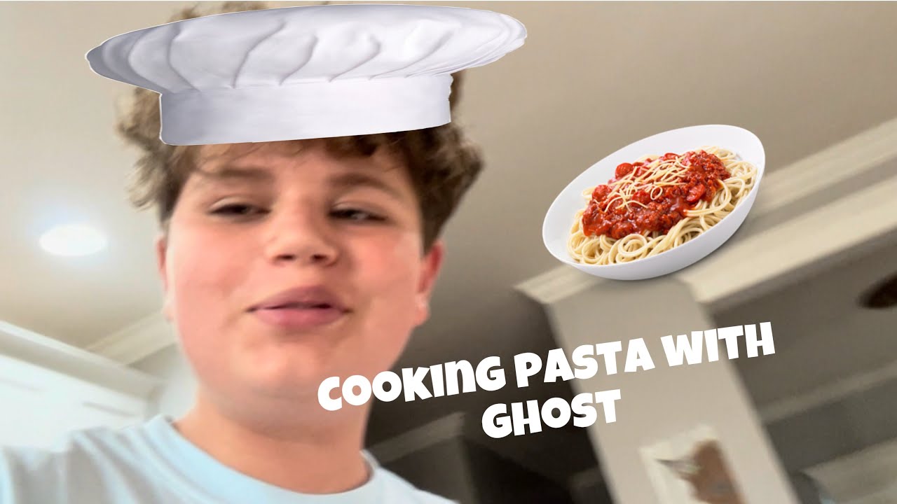 COOKING PASTA WITH GHOST!!!💀 - YouTube