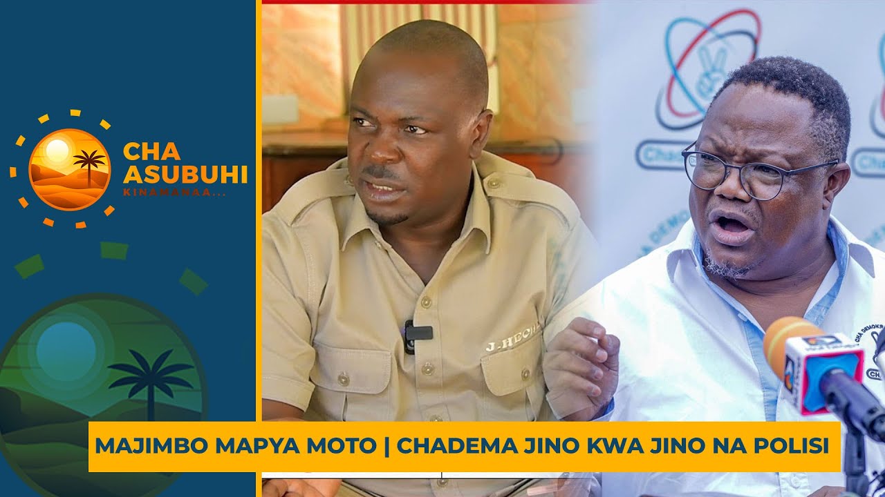 🔴#LIVE: MAJIMBO MAPYA MOTO | CHADEMA JINO KWA JINO NA POLISI | MKUTANO ...