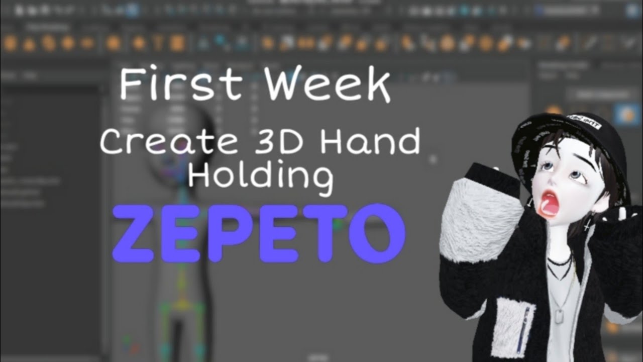 Create 3D Hand Holding In Maya (Zepeto): First Week - YouTube