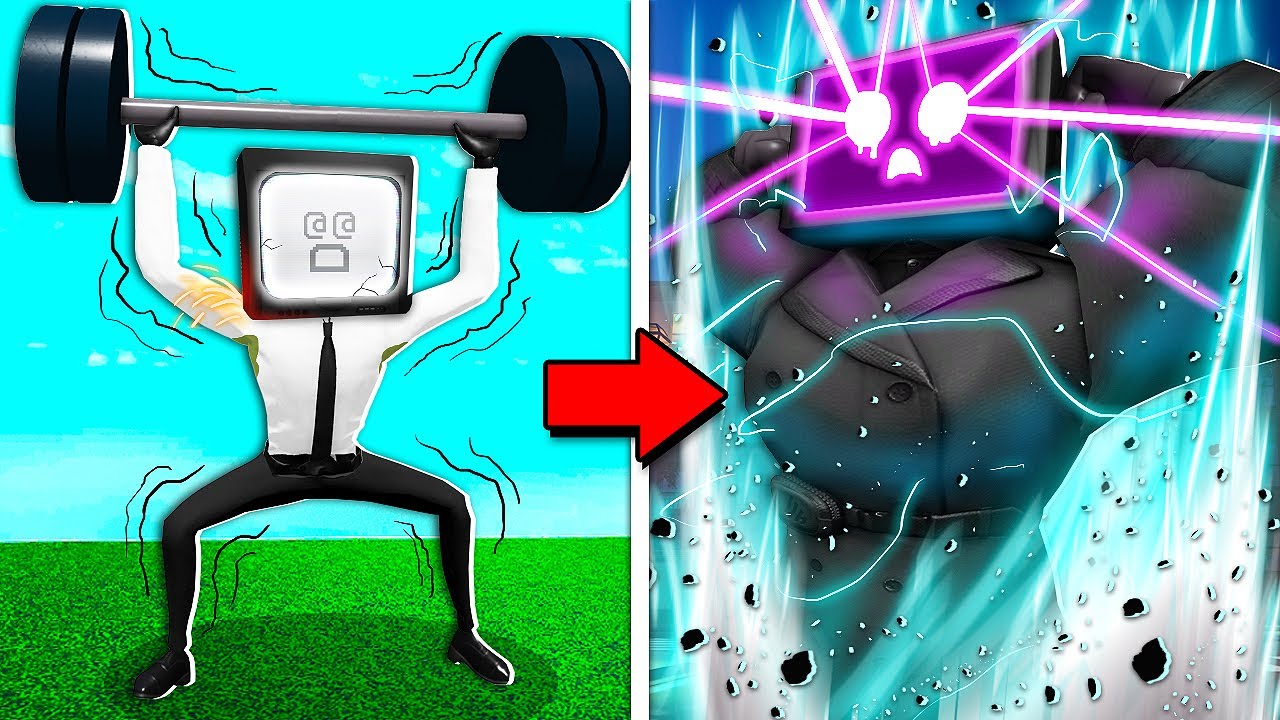 Upgrading TV MAN To STRONGEST EVER! (Roblox ) - YouTube