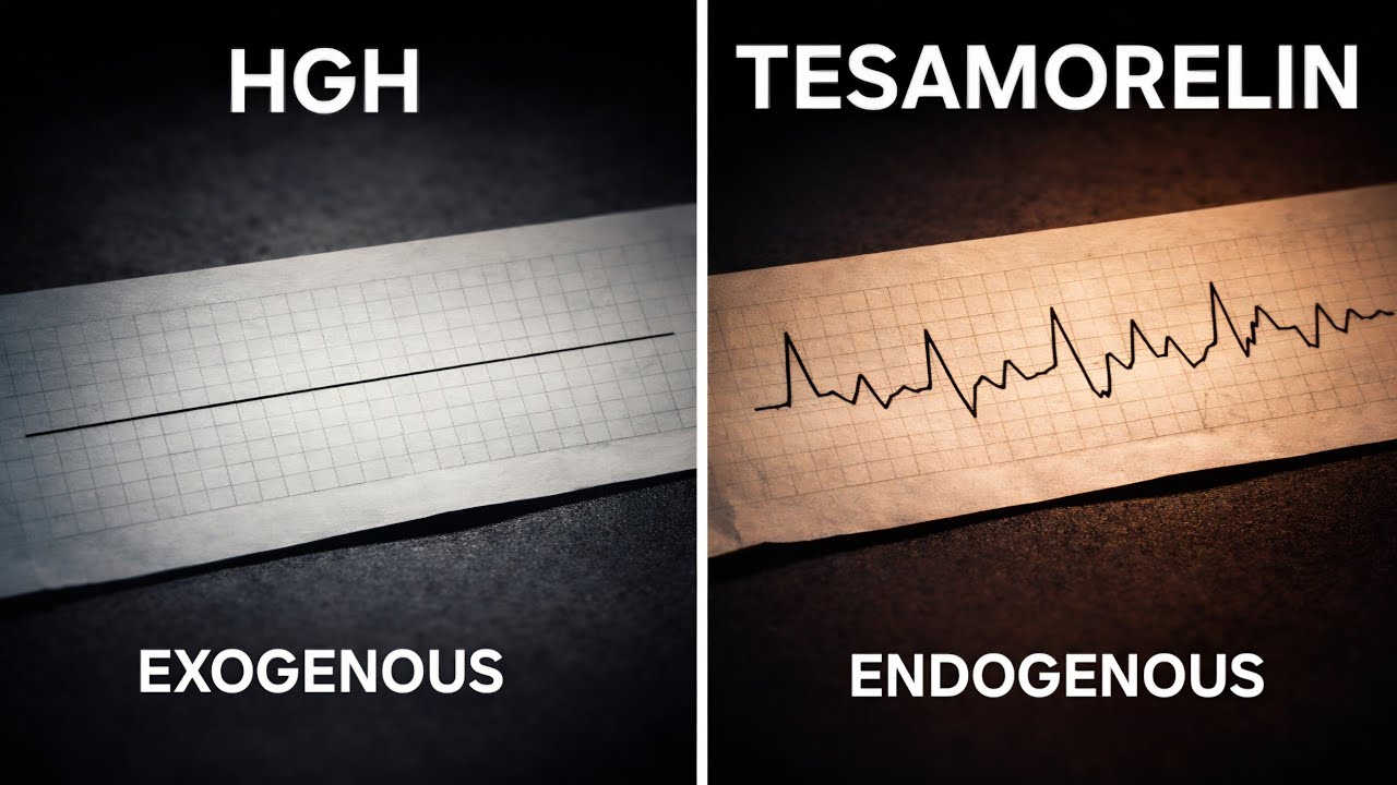 HGH vs Tesamorelin Explained | Replacement vs Endogenous Signaling ...