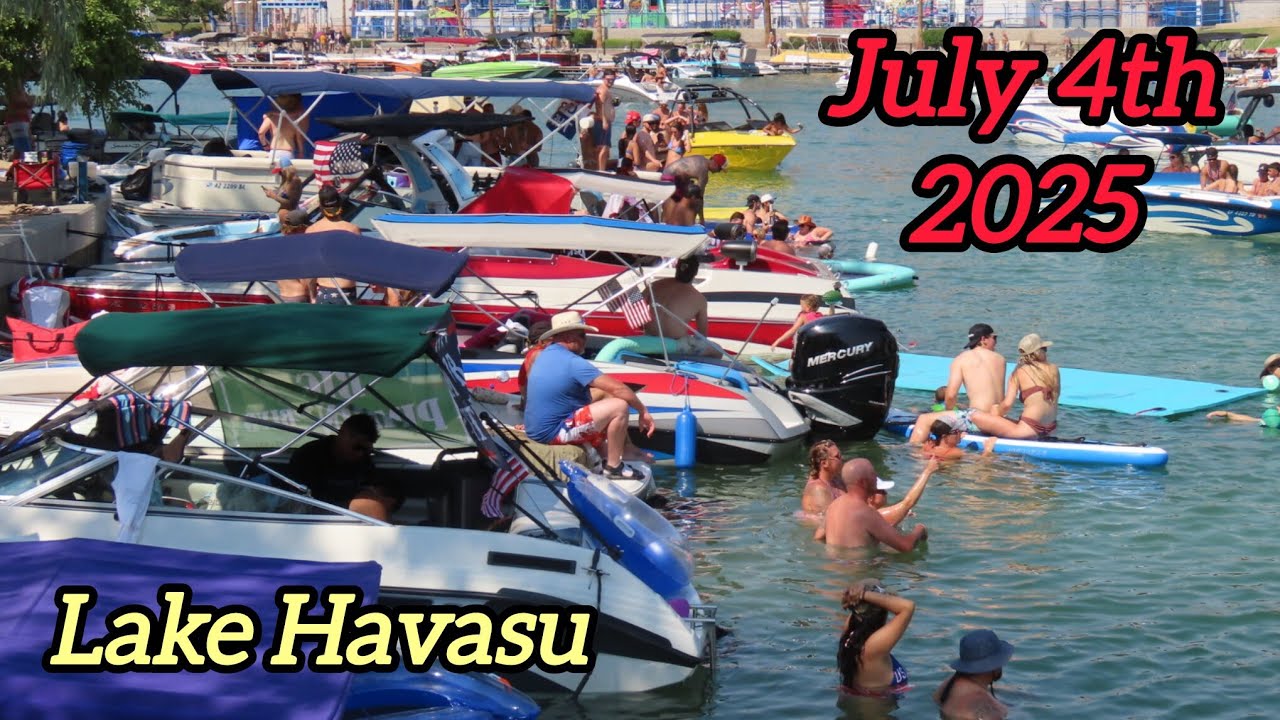 Lake Havasu July 4th 2025 Boat Party Weekend at the London Bridge ...