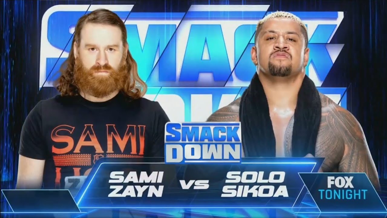 Sami Zayn Vs Solo Sikoa - WWE Smackdown 03/03/2023 (En Español) - YouTube