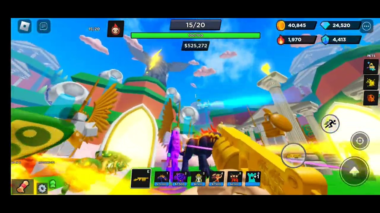 World Defenders - ZEUS map again! No Golden Dragon? No cyclops? No ...