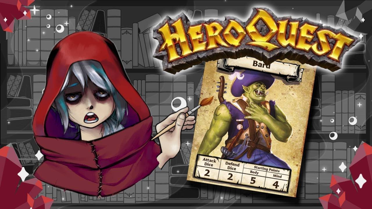 Hero Quest Painting Guide Ep.19 Bard - YouTube