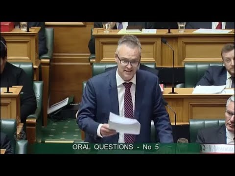 Question 5 - Hon Steven Joyce to the Minister of Finance - YouTube