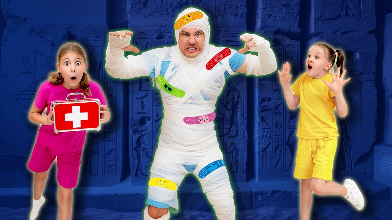 A Story About a Band-Aid with Dad! - YouTube