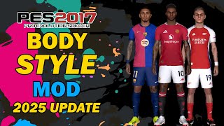 Pes 2017 New Body Mod 24 2025 For All Patch Skin Mod Update 2024 2025 Dc Pes17 Mp3 & Mp4 ...
