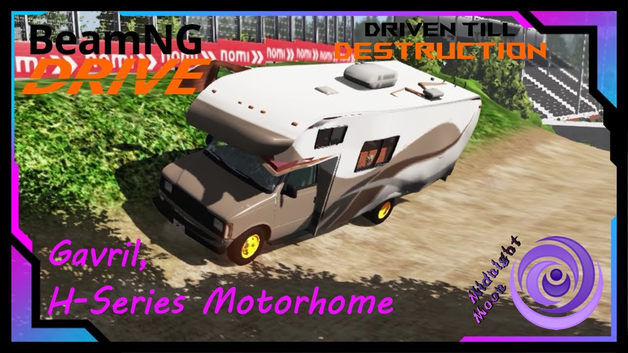 Driven Till Destruction #4 - Gavril H-Series Motorhome [] BeamNG.Drive ...