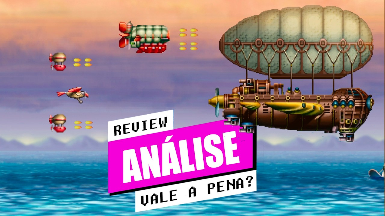 The Legend of Steel Empire REVIEW: Remake do SHMUP Clássico - YouTube