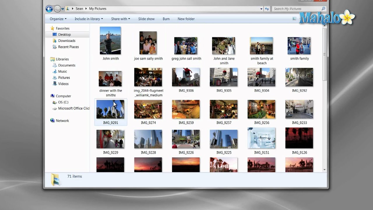Learn Windows 7 - Search Function - YouTube