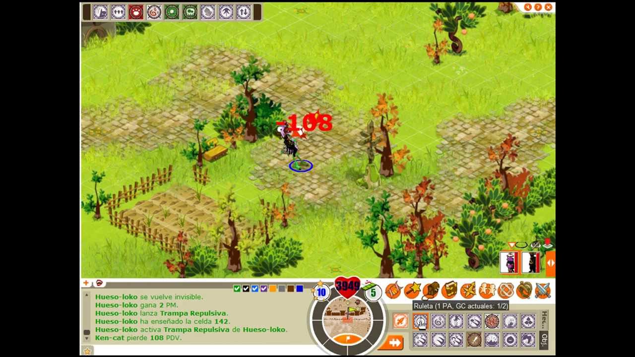 Dofus pvp 1.29 ken-cat vs hueso-loko - YouTube