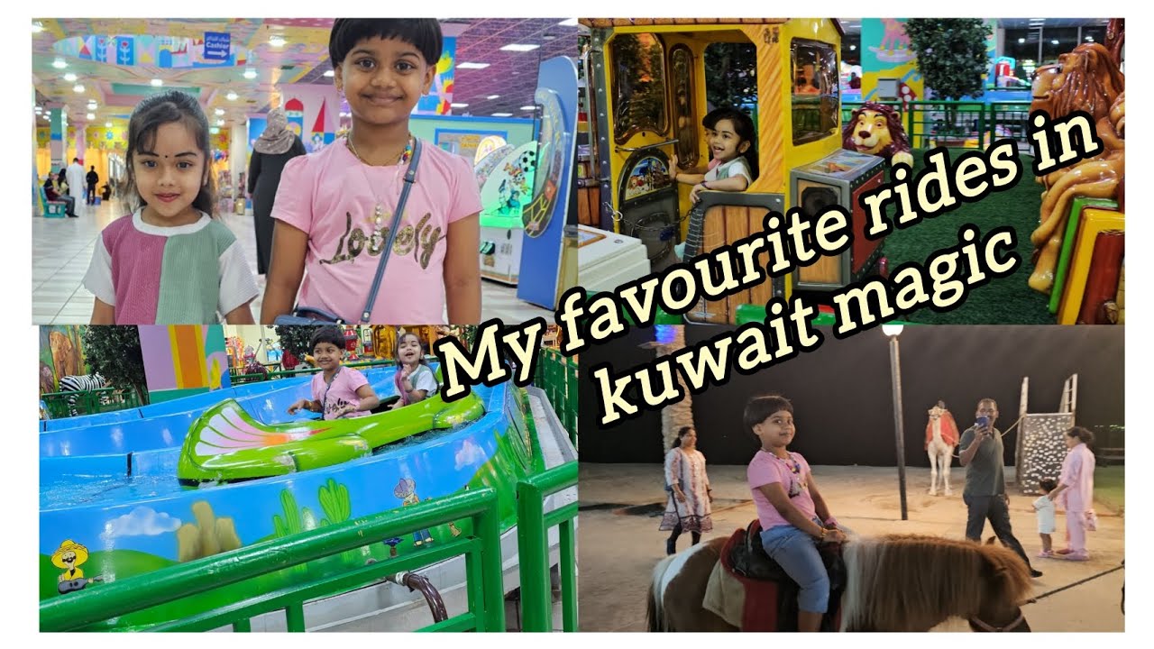 My favourite rides in KUWAIT MAGIC @wamiqazerah - YouTube