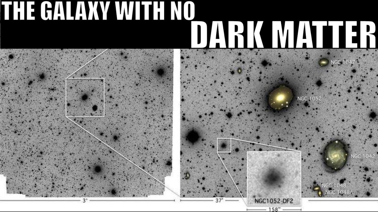 This Extremely Rare Galaxy Has NO Dark Matter - NGC 1052-DF2 - YouTube