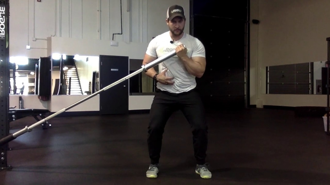 Landmine Power Press w/ Rotation - YouTube
