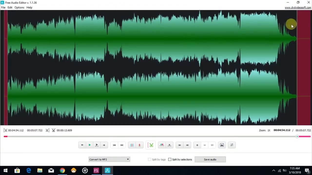 Tutorial Editting Audio using Free Audio Editor - YouTube