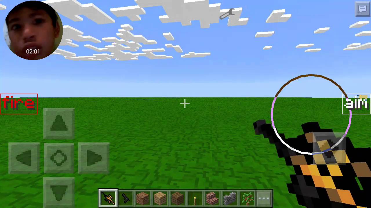 Minecraft PE Block launcher Guns mods - YouTube