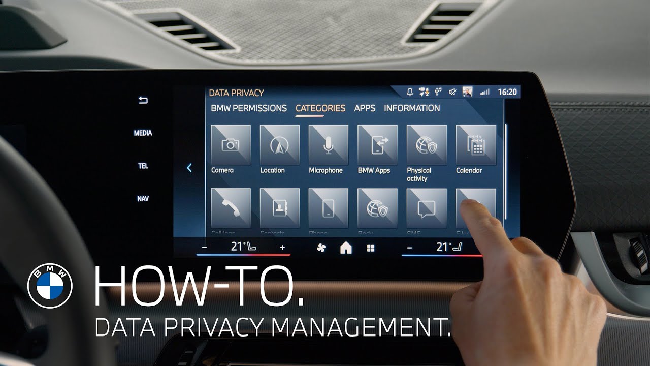 How-to Manage Data Privacy Settings in BMW OS 9 - Complete Guide - YouTube