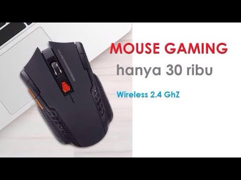 Rp.30 ribu Unboxing Mouse Gaming Wireless - YouTube