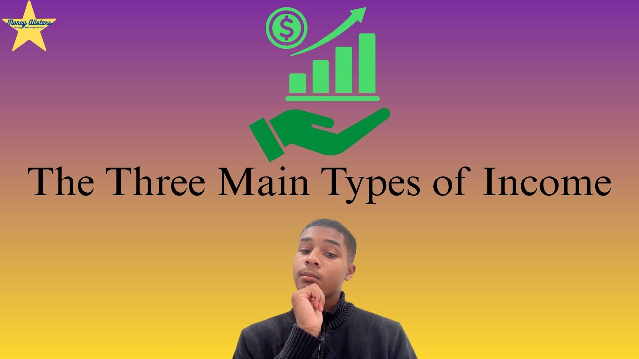 The Three Main Types of Income - YouTube