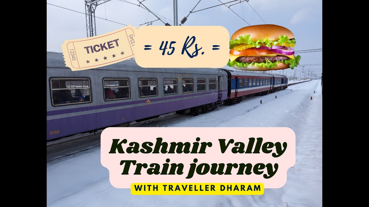 Kashmir Valley Train Journey, Switzerland of India | Banihal - Srinagar ...