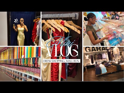 DRESS SHOPPING FOR TASIA BIRTHDAY 🧁 MALL RUN 