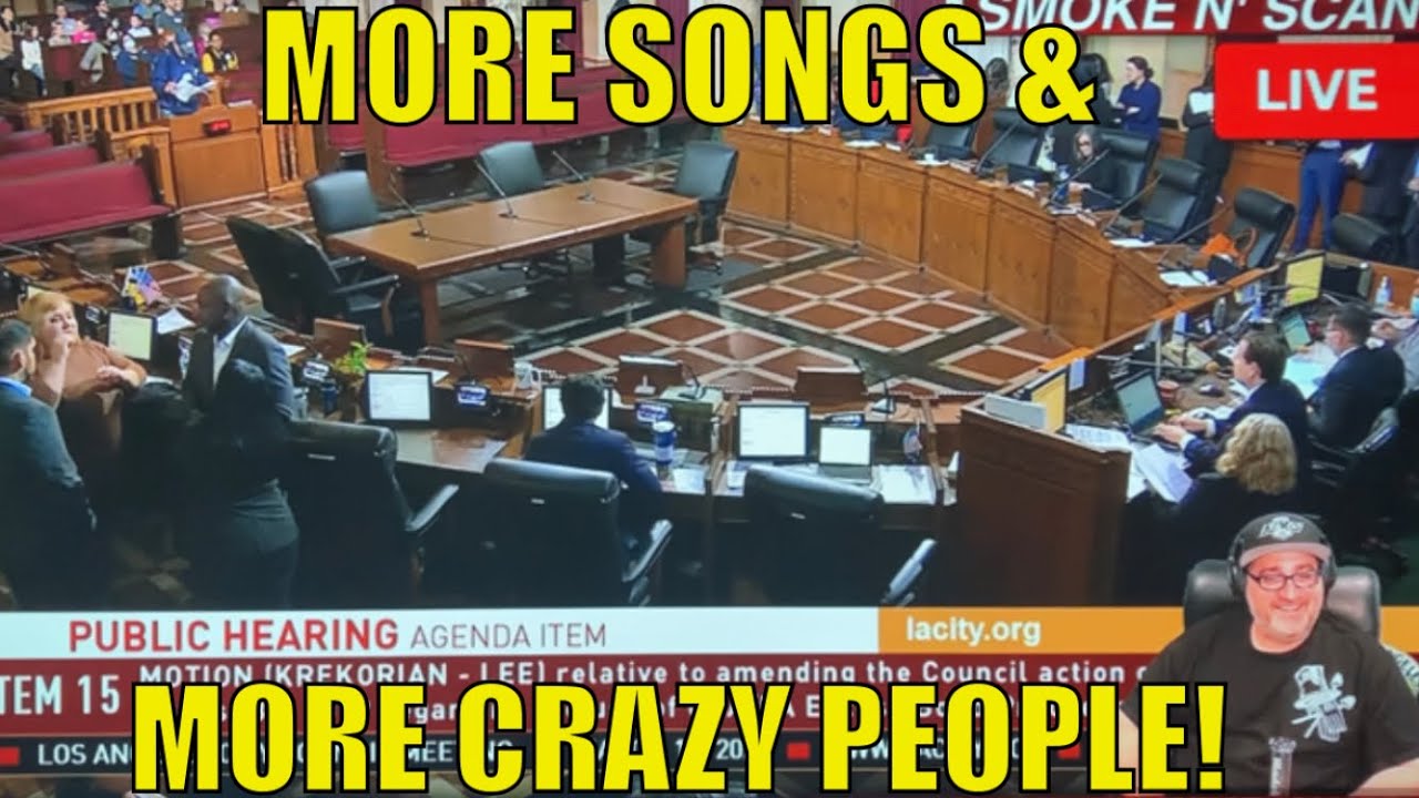 Smoke N Scan - Highlights Live LA City Council Meeting Madness - YouTube