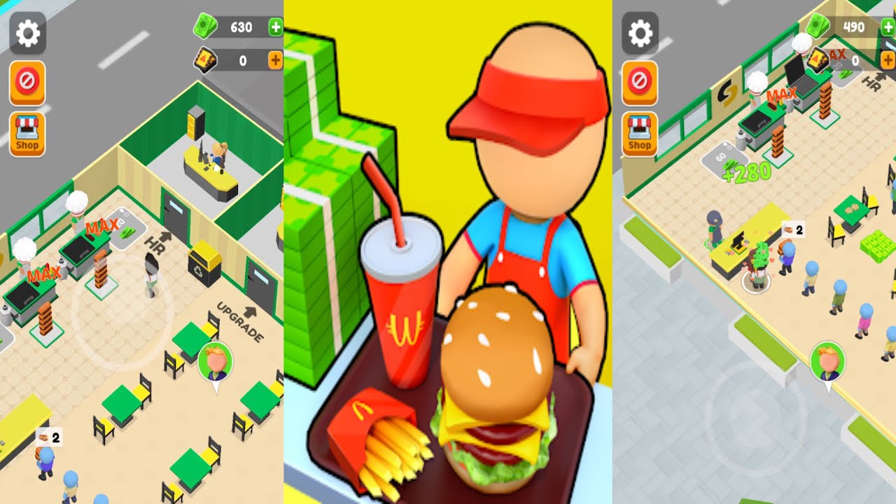 Food Stand Gameplay Mobile Game Walkthrough All Levels Android Ios #1 ...