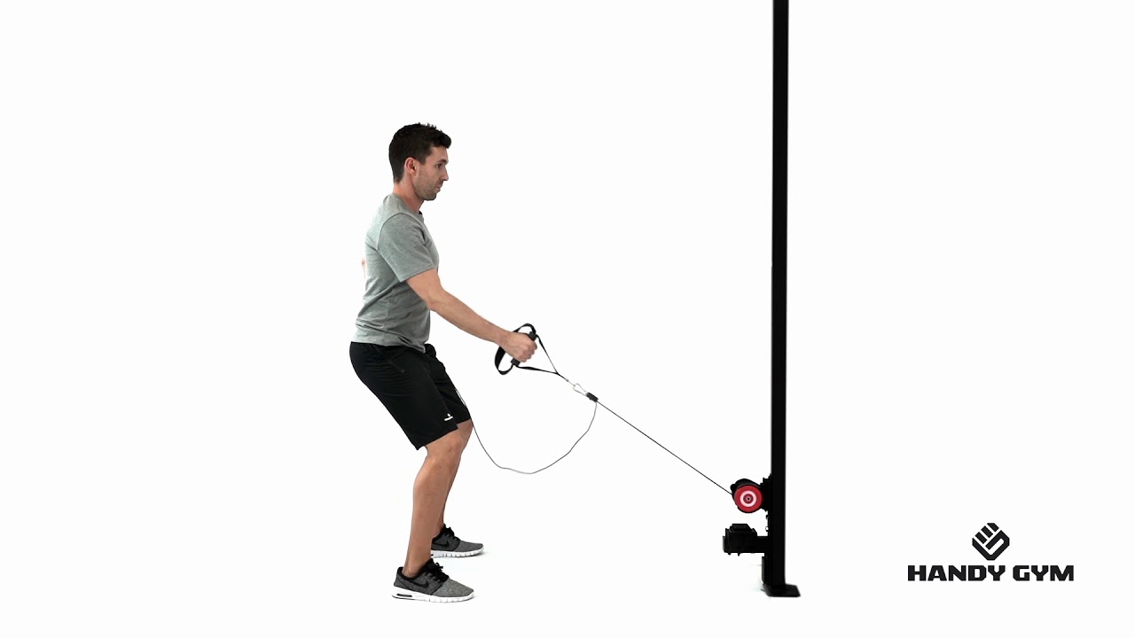 70- One-hand row - YouTube