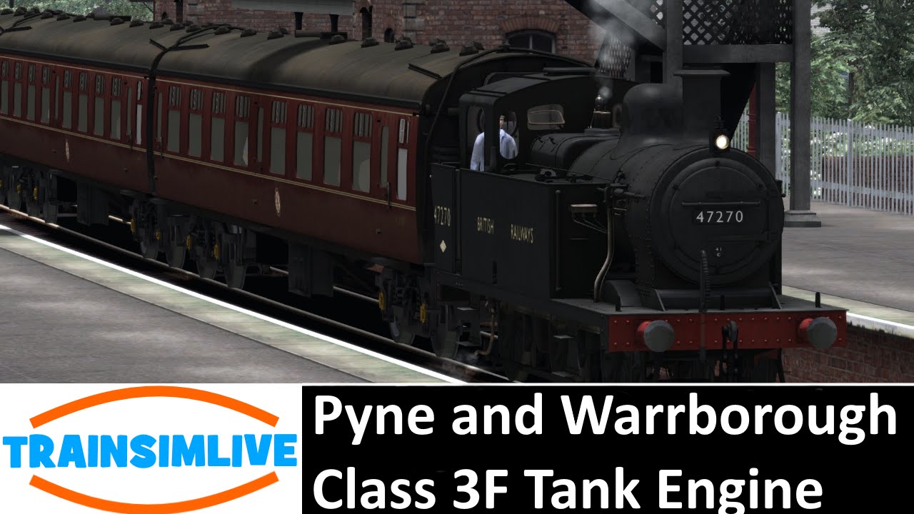 Train Simulator 2015 - Pyne and Warrborough, Class 3F Tank Engine - YouTube