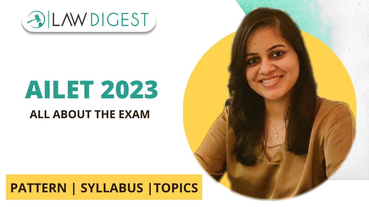 AILET 2023 | Paper Pattern, Seats, Syllabus etc | How to prepare - YouTube