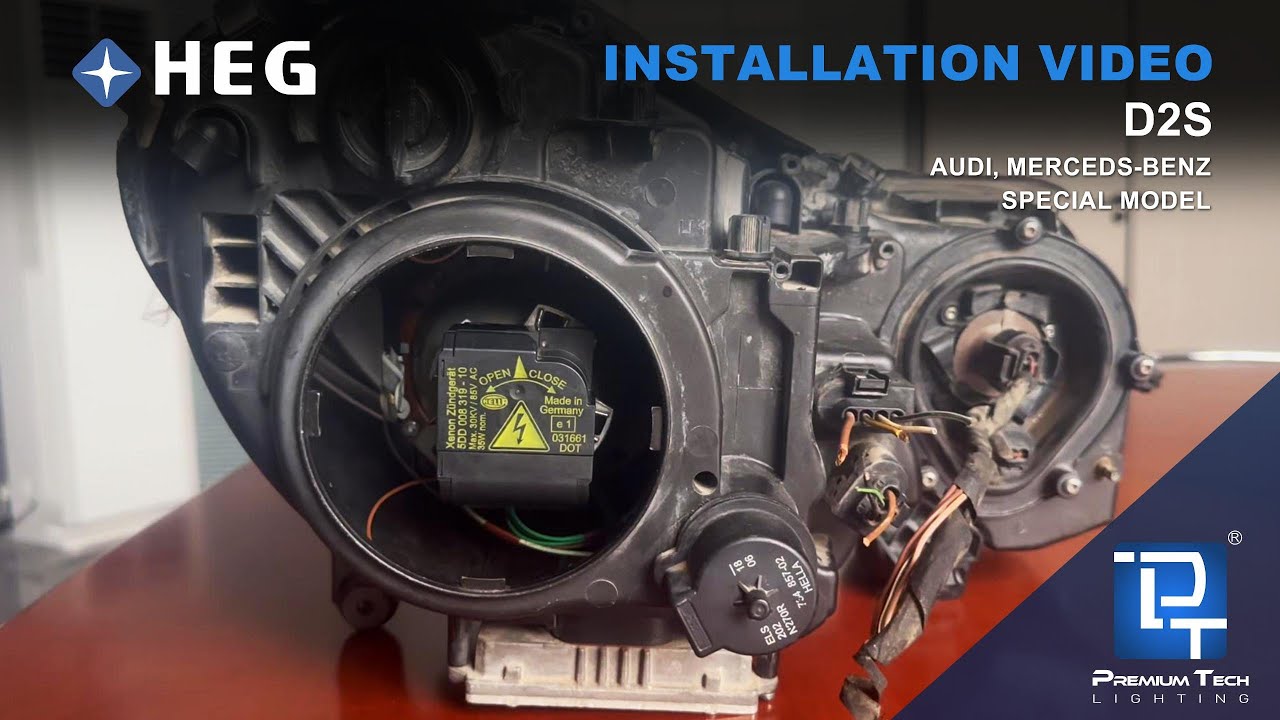 How to install D2 led bulbs? - YouTube