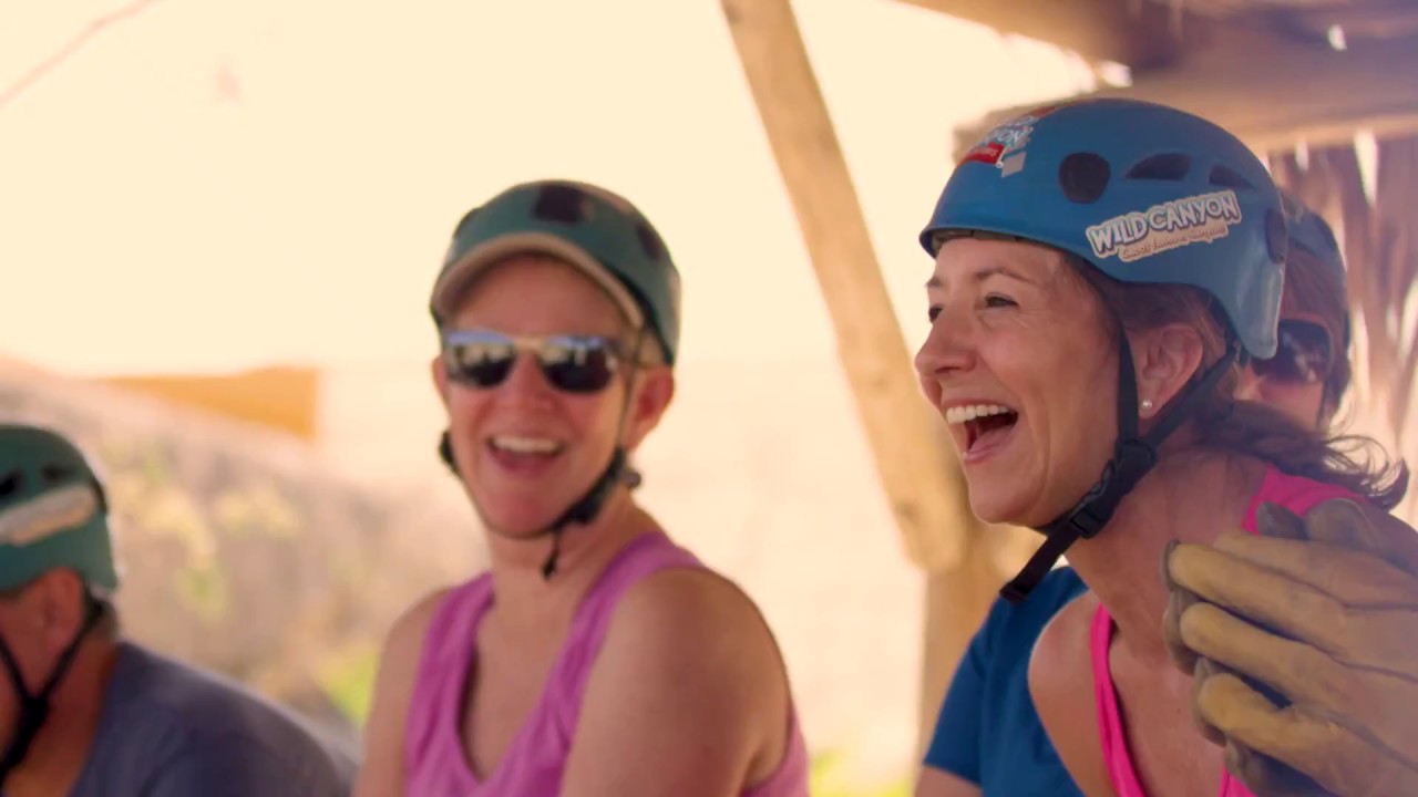 Adventure Park in Los Cabos Wild Canyon Adventures - YouTube