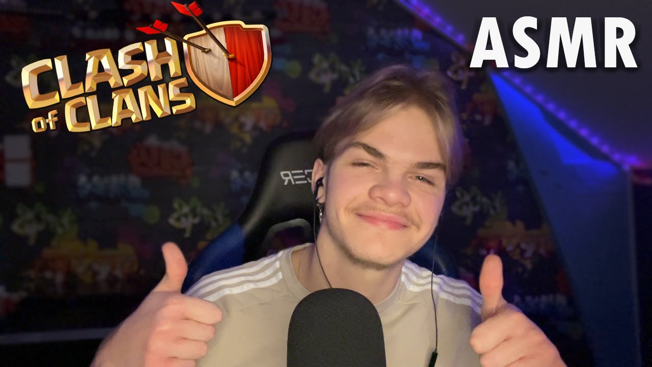 ASMR | Je vous montre mon village sur CLASH OF CLANS 🛡️ - YouTube