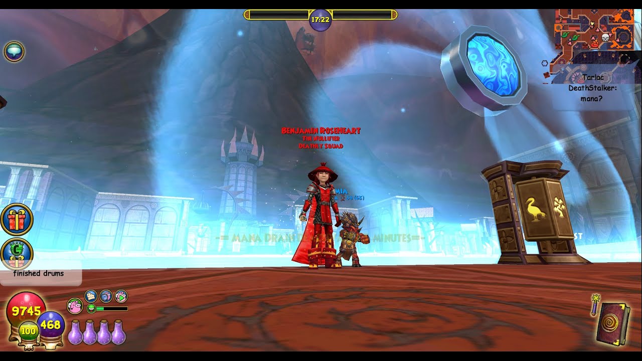 Wizard101 Raid Outside Team POV Deathly Squad 12/30/22 (First successful run) - YouTube