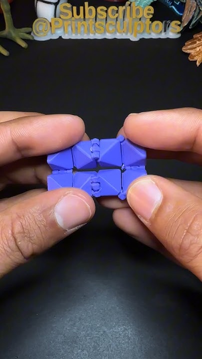 3D-Printed Fidget Cube. #3dprinting #fidget #toys - YouTube