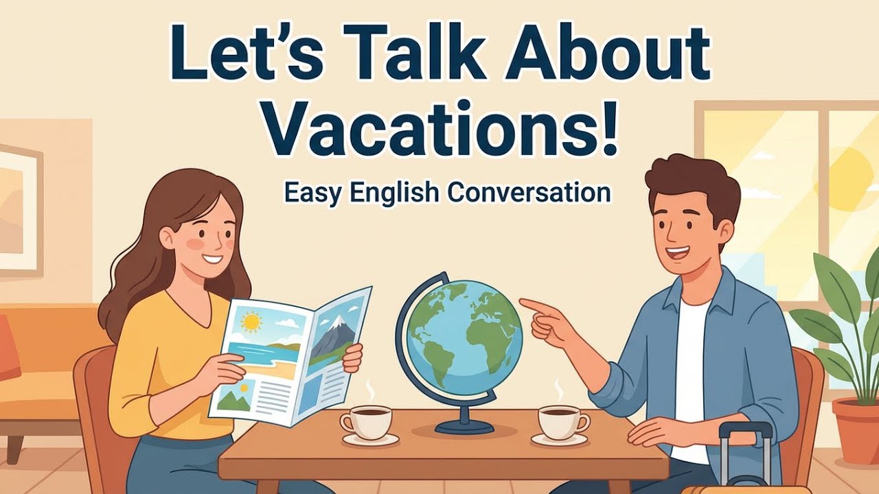 Let’s Talk About Vacations | A1 English Listening for Beginners | Easy ...