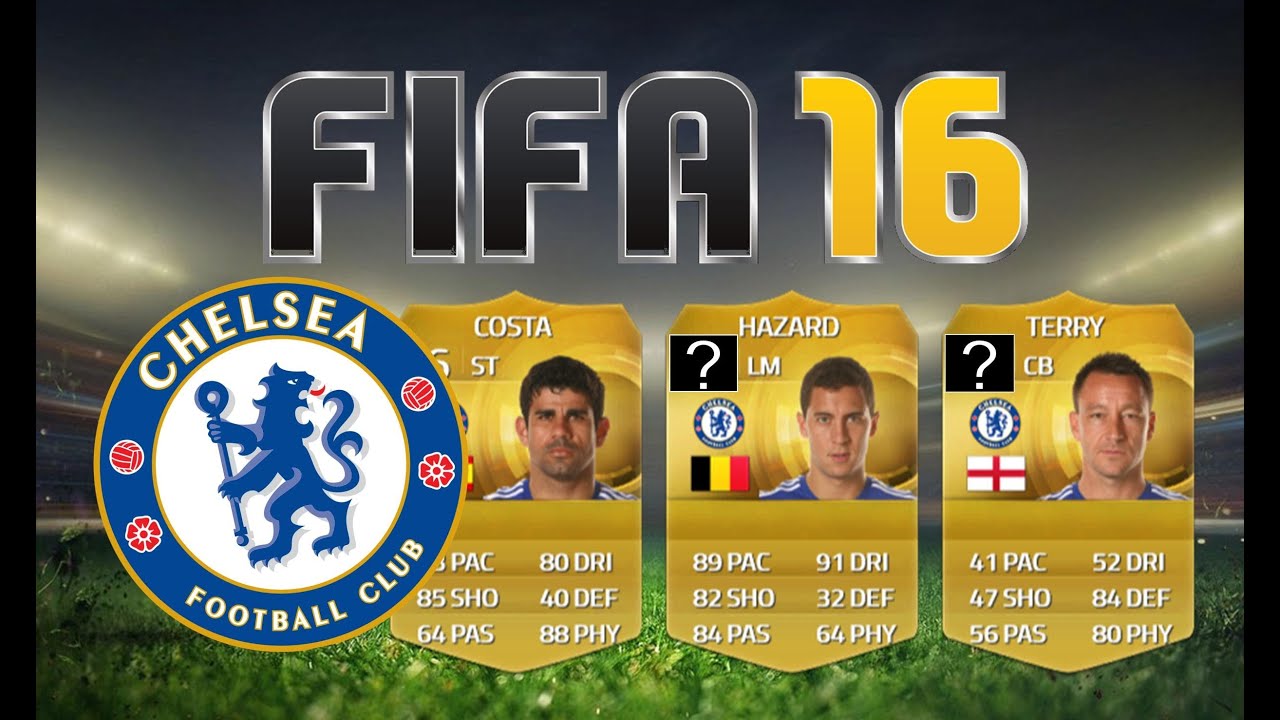 FIFA 16 Chelsea Player Rating Prediction - YouTube