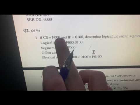 microprocessor lecture 1 physical address - YouTube