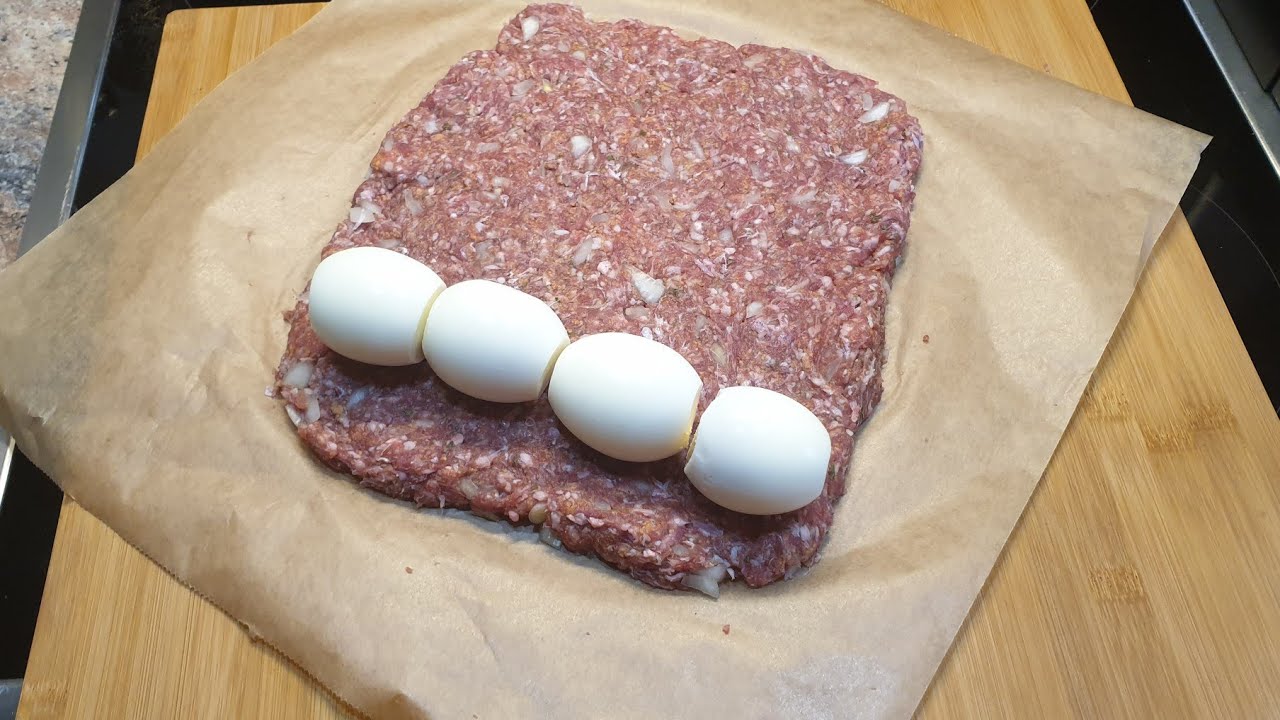 Rolladë me Mish Viçi dhe Vezë te ziera,Super e shishme behet ja vlenë ...