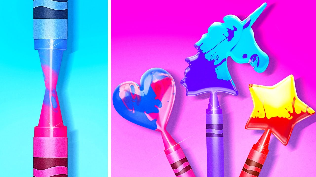 AWESOME DIY SCHOOL SUPPLIES IDEAS || Cool School Crafts And DIY's By ...