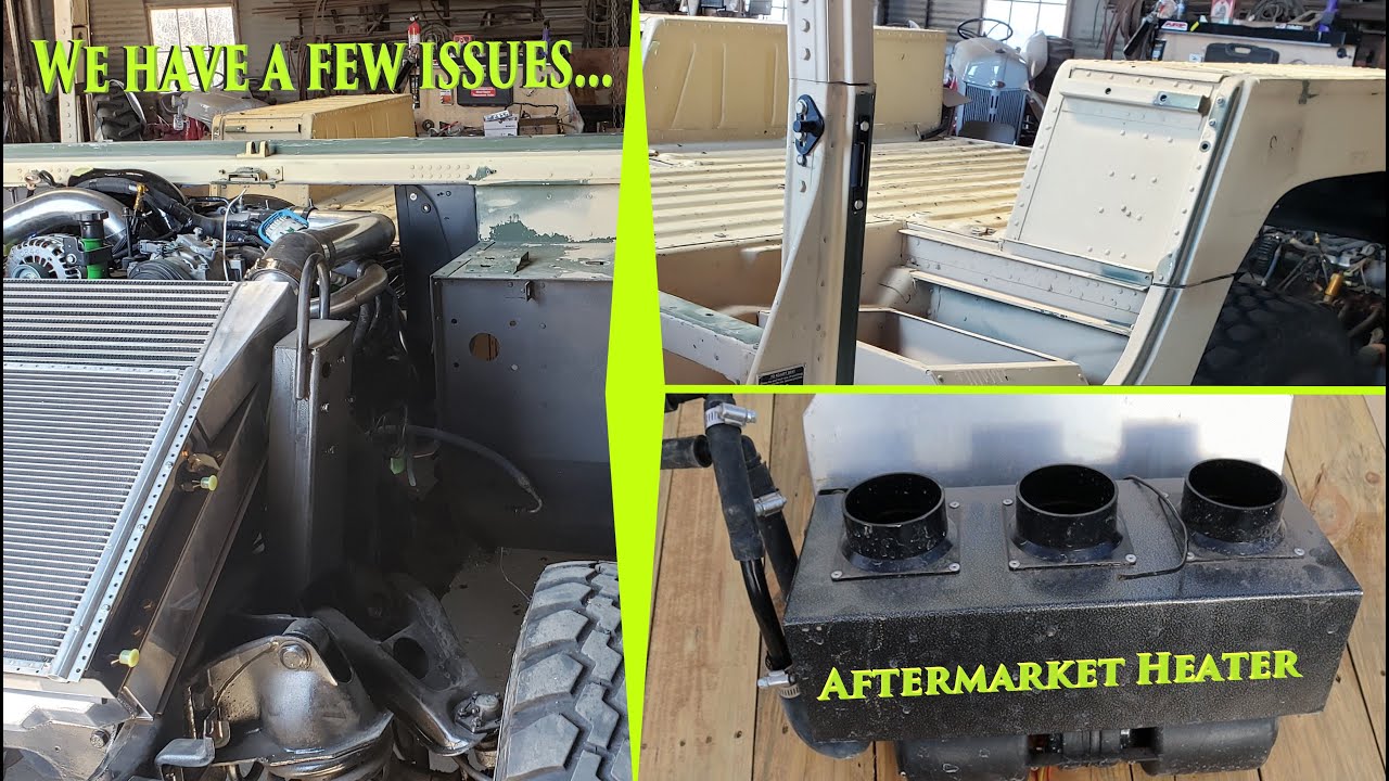 Humvee / Hummer Duramax Swap - Body on Frame, Issues, Strippers (paint ...