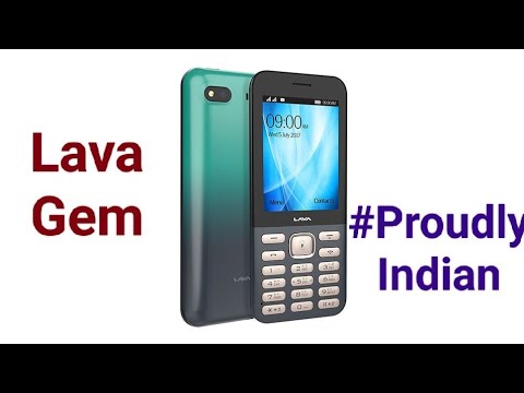Lava Gem keypad Phone #proudlyindian - YouTube